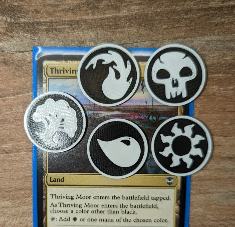 Mtg mana counters by mo3nch | Download free STL model | Printables.com