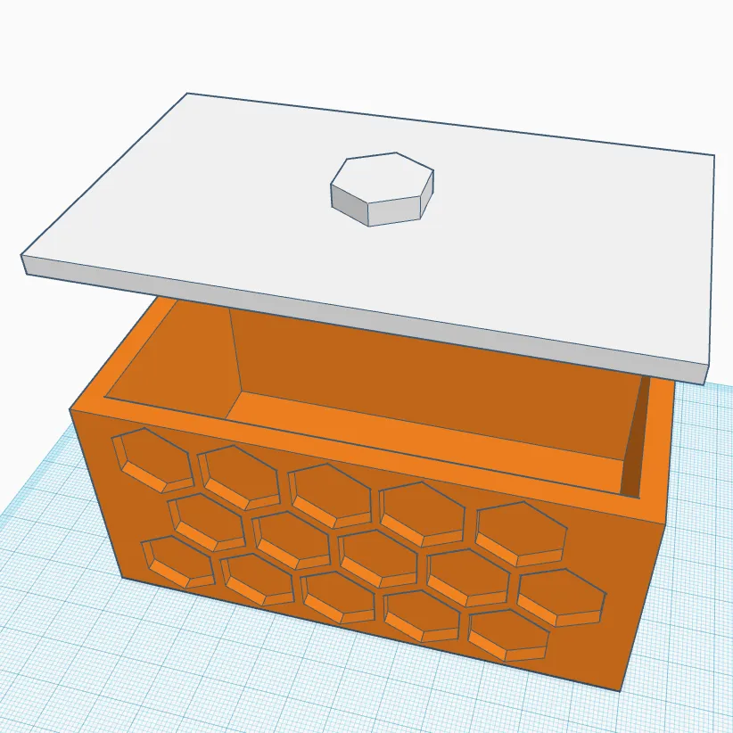 Container with lid by Antek M Studio | Download free STL model ...