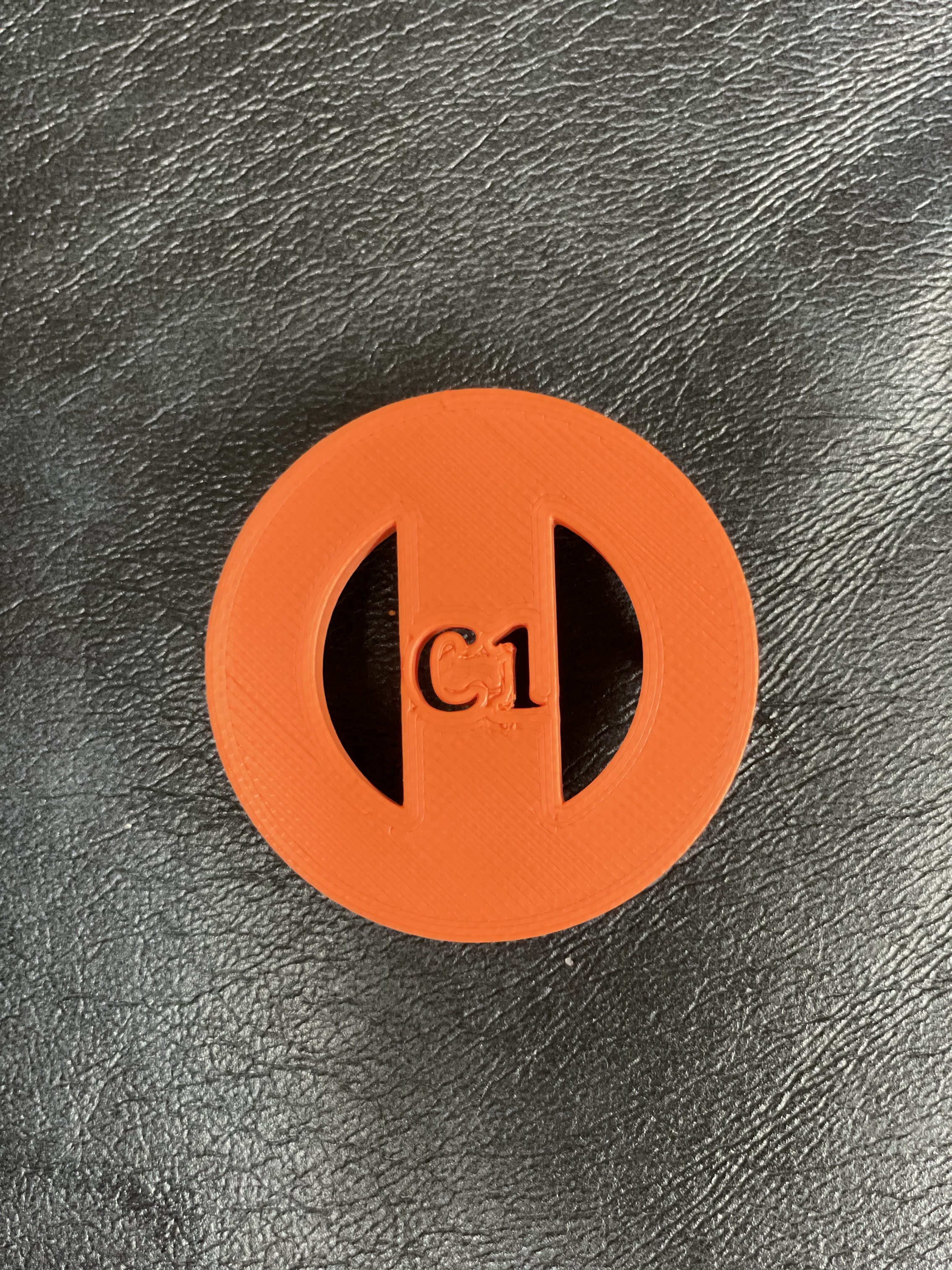 Disc Golf C1 Yard Marker by choochoobacca | Download free STL model ...