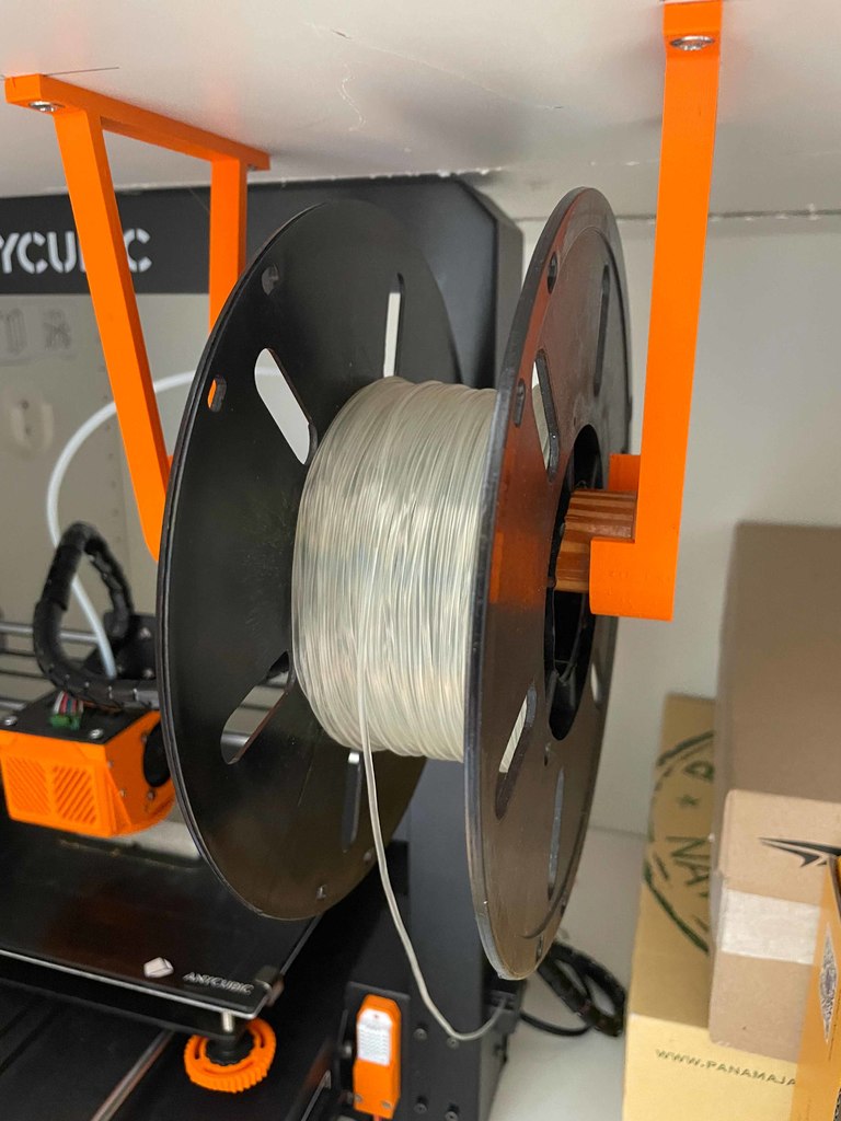 Filament ceiling mount (28mm rod/dowel) IKEA HUGAD by Bob837 | Download ...