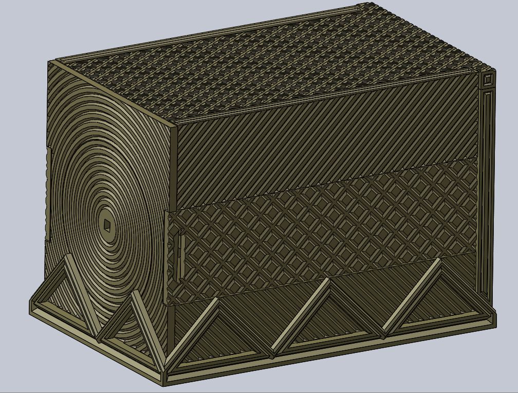 Yosegi Puzzle Box by Prototype | Download free STL model | Printables.com