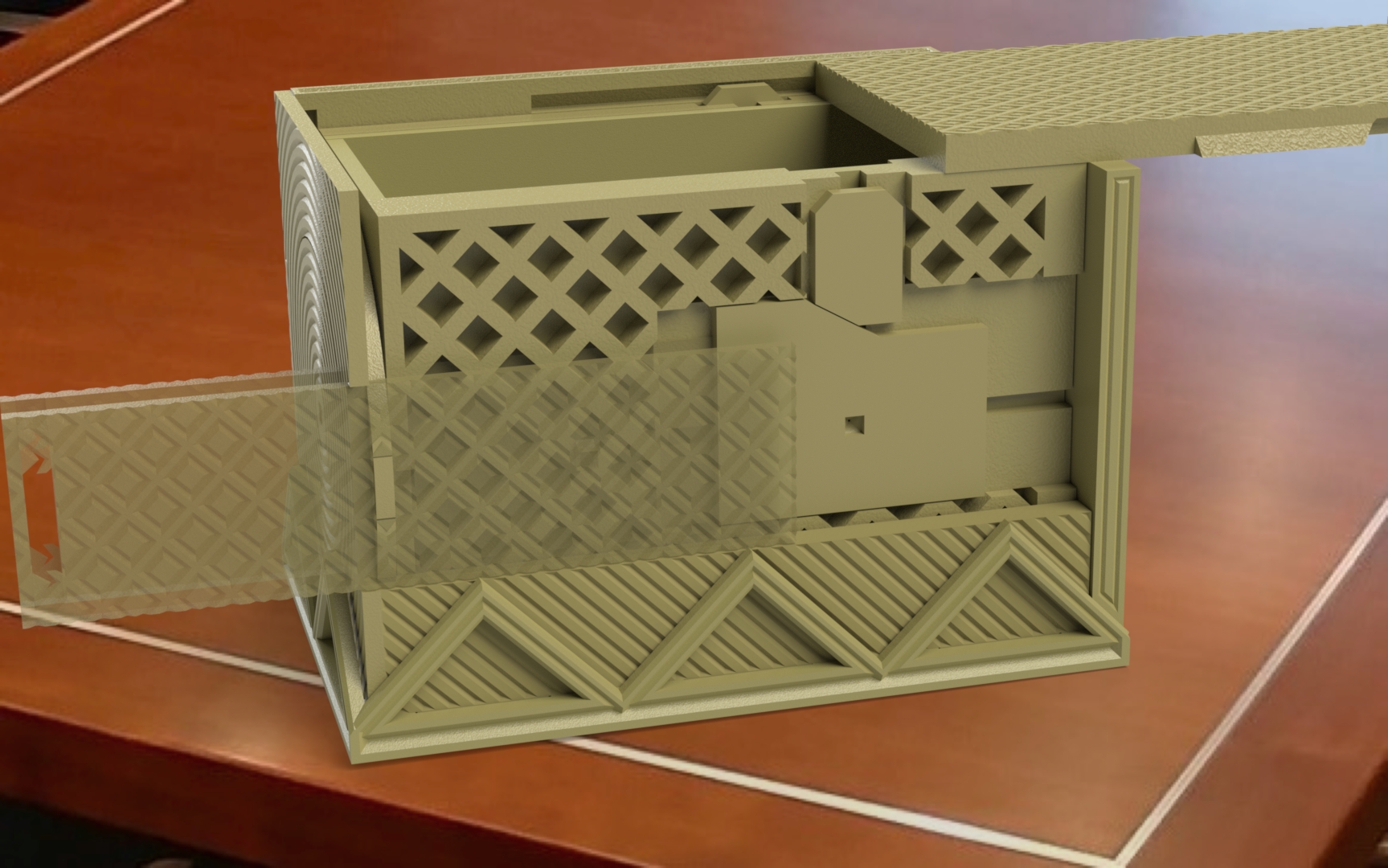 Yosegi Puzzle Box by Prototype | Download free STL model | Printables.com