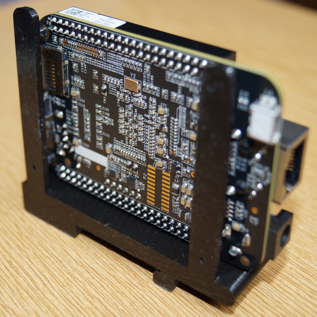DIN Rail Mount: BeagleBone Black by Octoate | Download free STL model ...
