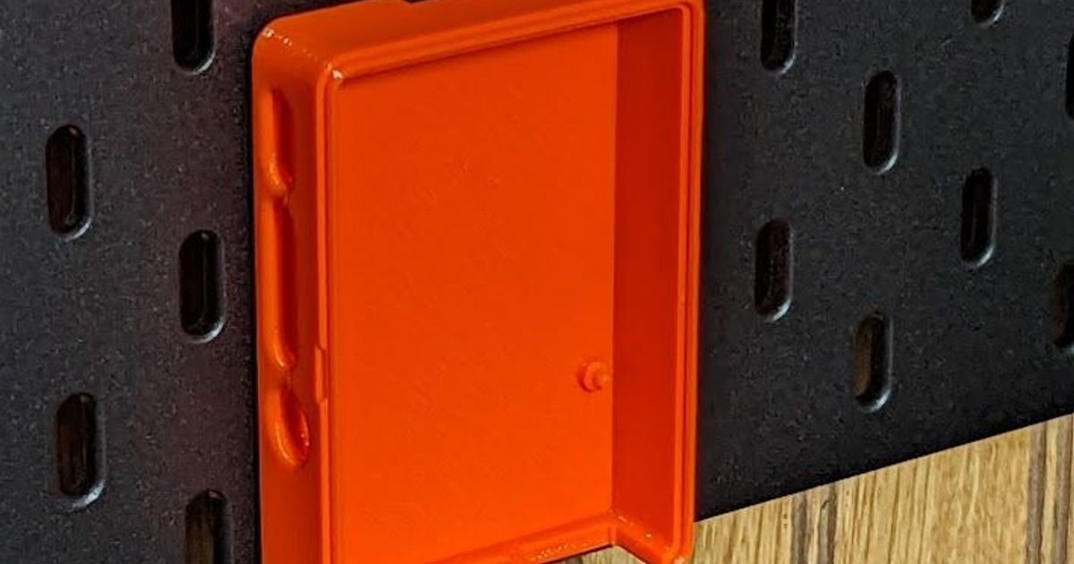 Raspberry Pi 4 Snap Case - IKEA Skadis Mount by dtphantom | Download ...