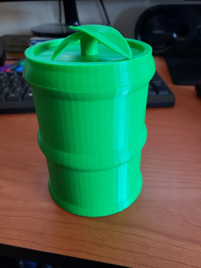 Bamboo Container by Randy Marcum | Download free STL model | Printables.com