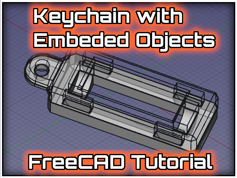 Level Keychain with Embedded Magnets by Q | Download free STL model ...
