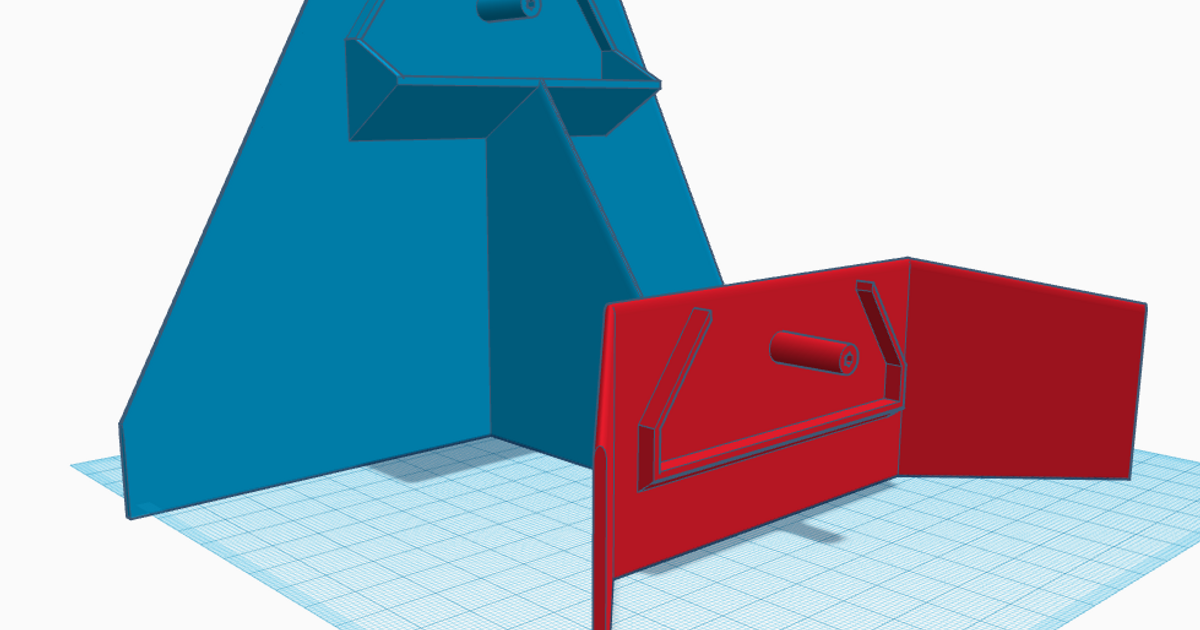 Estes #1301 R2-D2 model rocket fin by Arogen67 | Download free STL ...