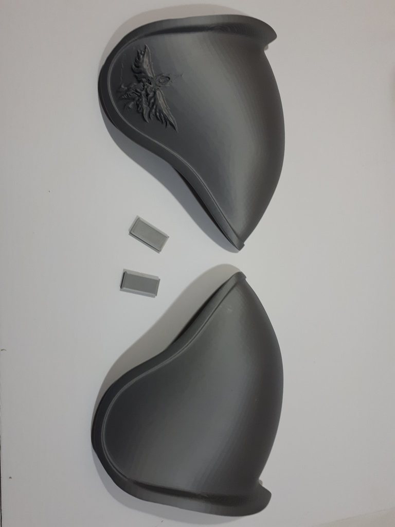 Strahd Cosplay Shoulderguards fit to smaller printer by Arogen67 ...