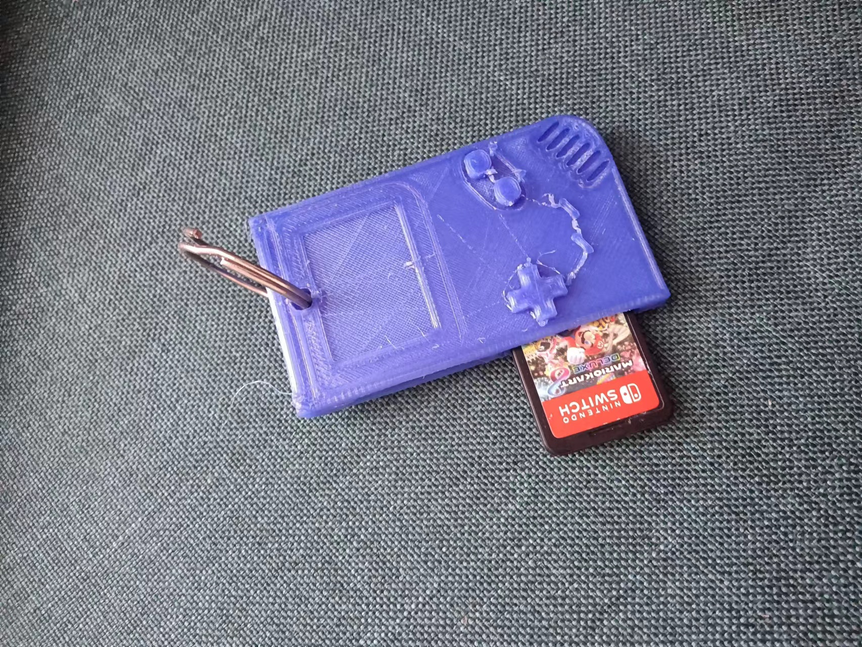 Gameboy Keychain Nintendo Game Card Holder by Lukas Sanders | Download ...