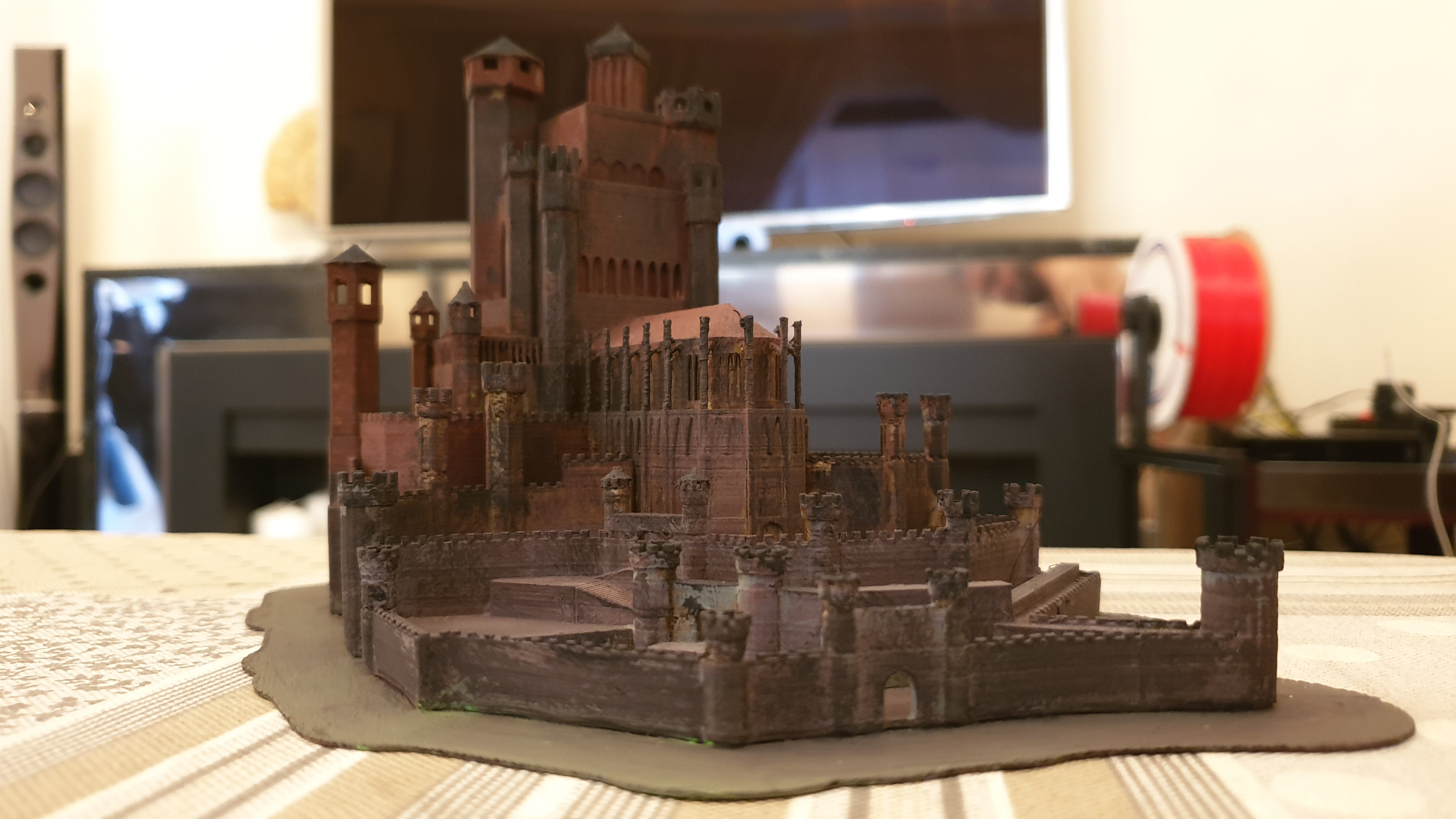 The Red Keep - Game of Thrones by MiniWorld3D | Download free STL model ...