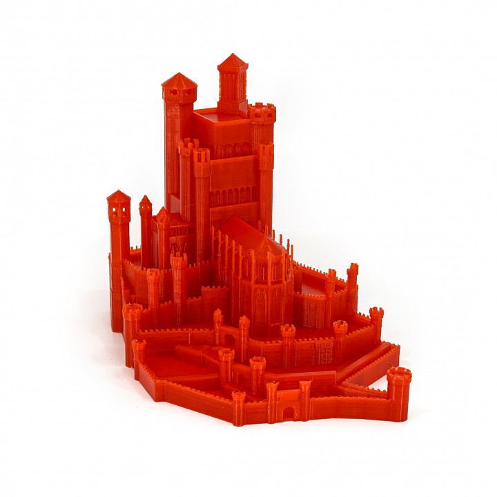 The Red Keep - Game of Thrones by MiniWorld3D | Download free STL model ...