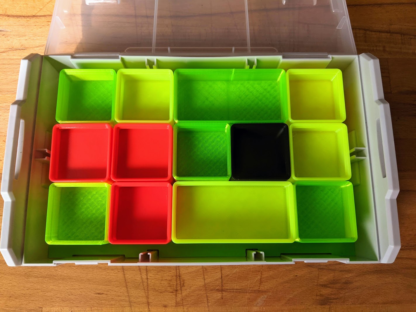 Gridfinity Baseplate for Bosch Sortimo L-Boxx Mini by 6d6178 | Download ...