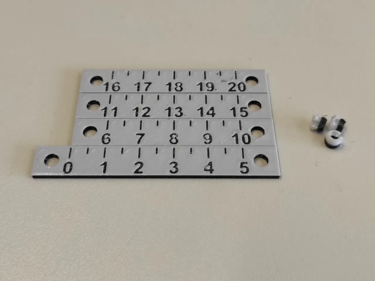 Foldable Ruler - Keychain by JrBlackRaider | Download free STL model ...