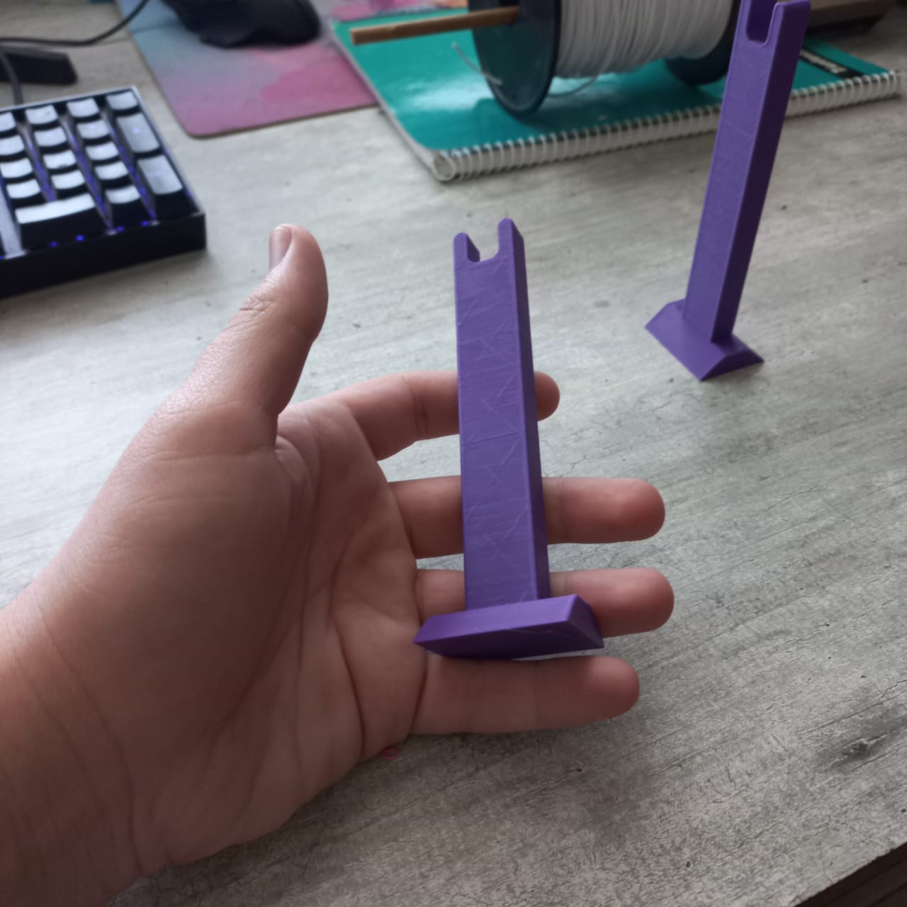 Simple spool holder by MTS | Download free STL model | Printables.com