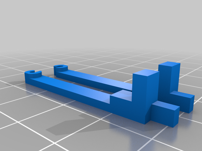 Aristocraft replacement Handrail stanchions by Manimal | Download free ...