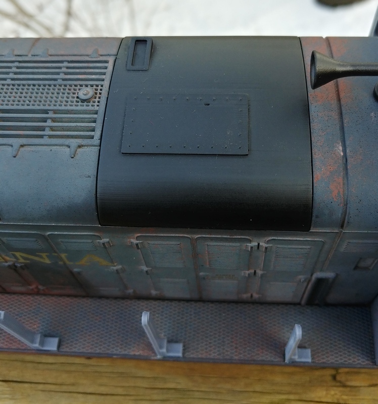 Aristocraft RS-3 replacement covers by Manimal | Download free STL ...