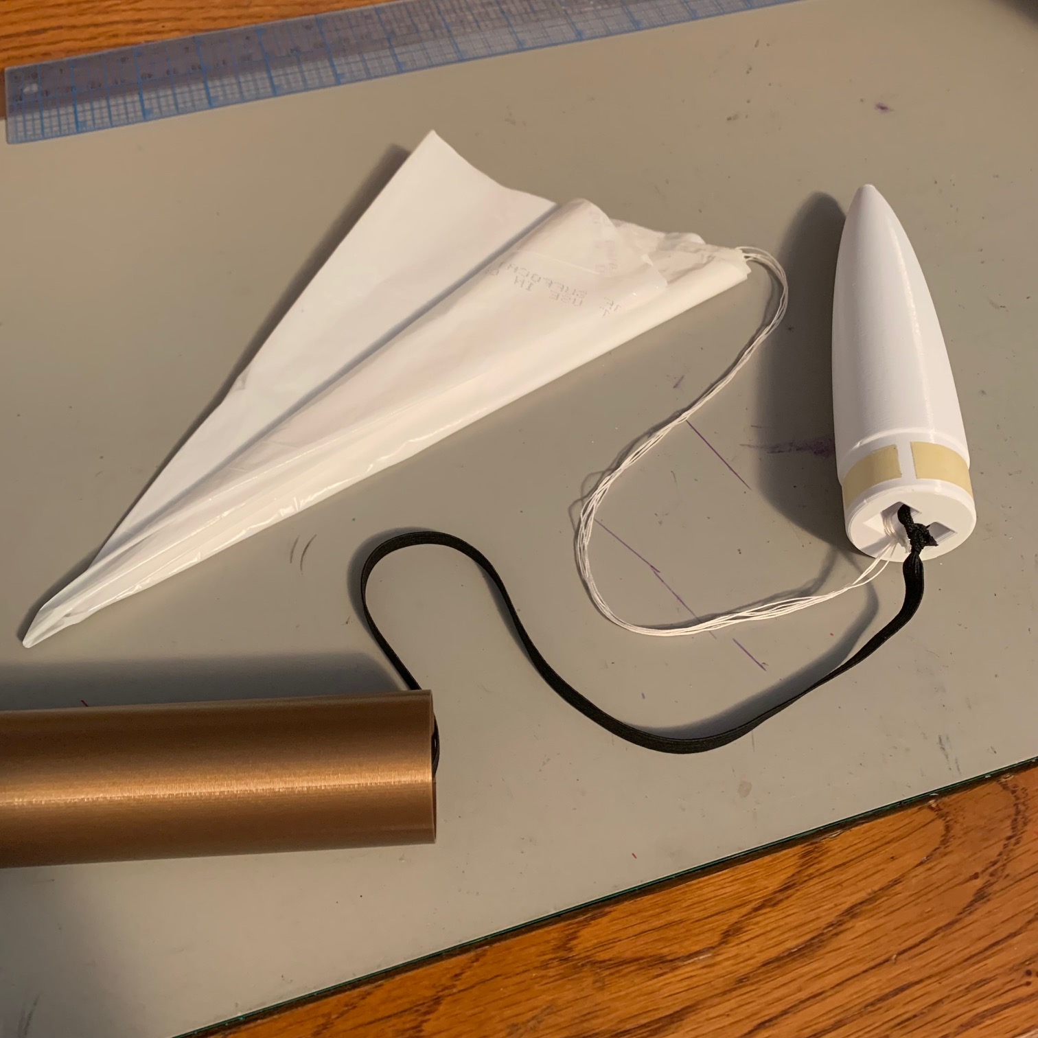 Split Fin Model Rocket by TperroneDesign | Download free STL model ...