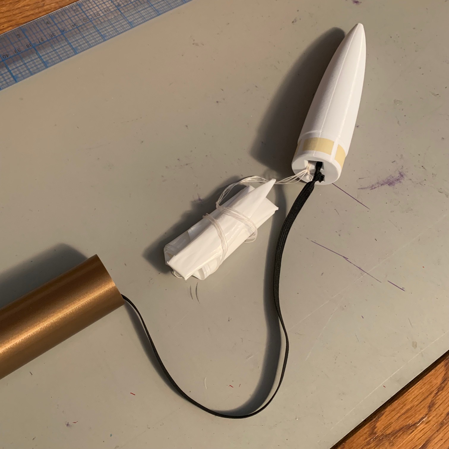 Split Fin Model Rocket by TperroneDesign | Download free STL model ...