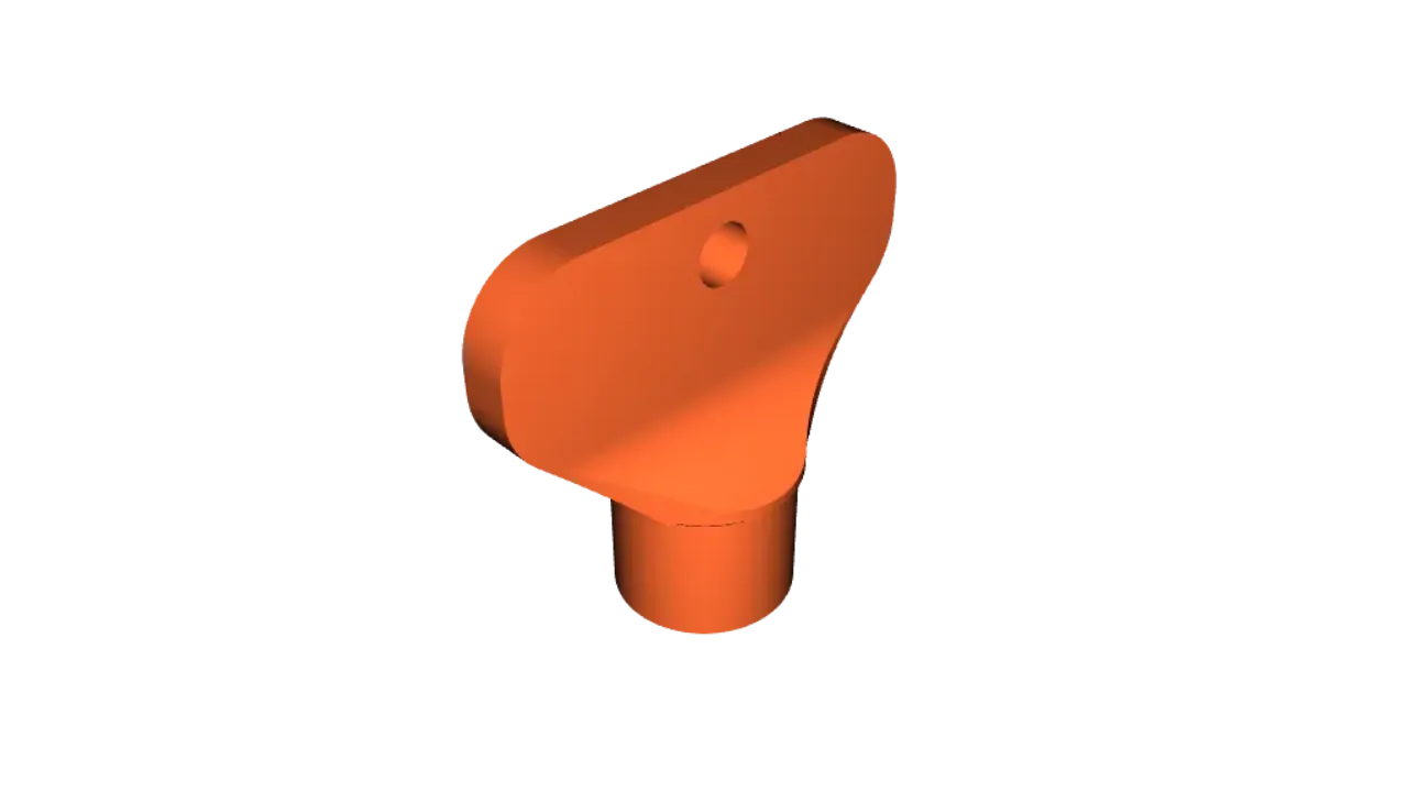 Service cabinet key by Ishai | Download free STL model | Printables.com