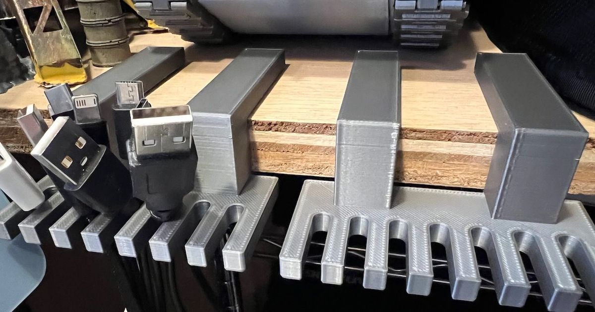 Patch Cable holder for your Synthesizer by RobertusMaximus | Download ...