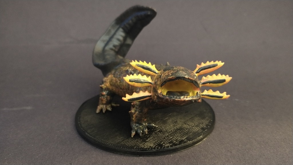 Tlexolotl Miniature by omnifarious905 | Download free STL model ...