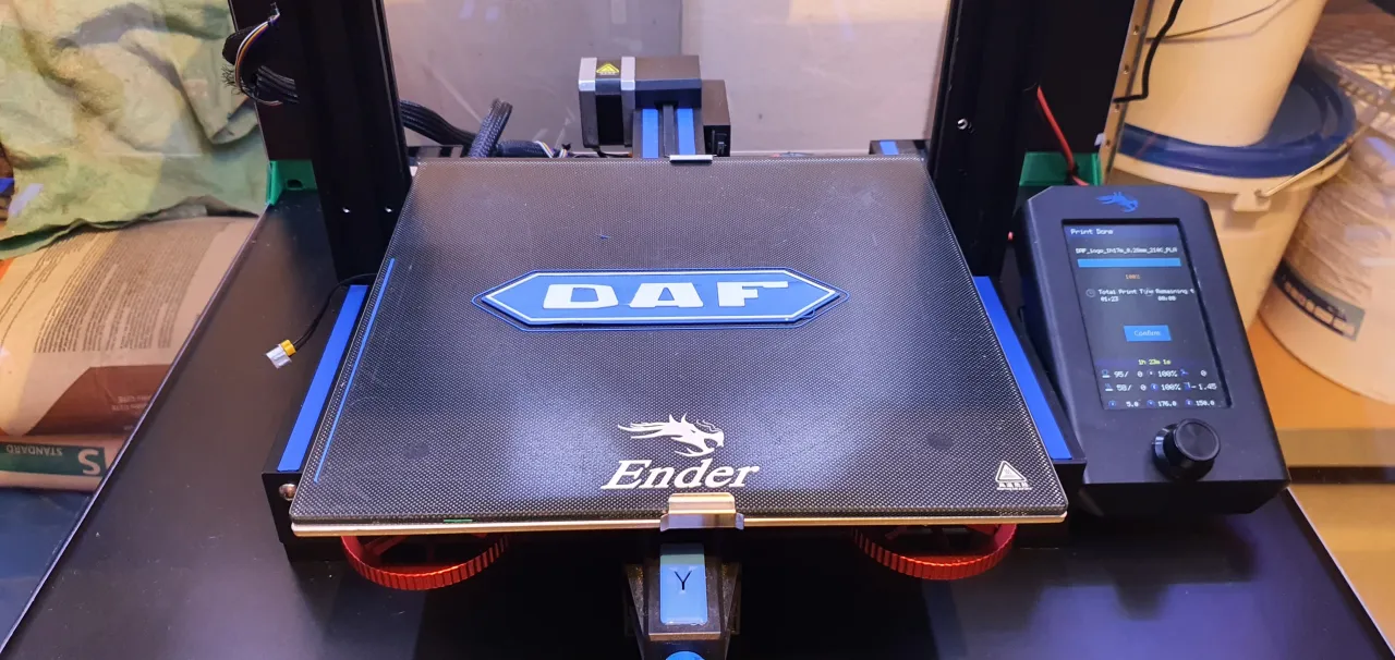 Old DAF logo by Marek123 | Download free STL model | Printables.com