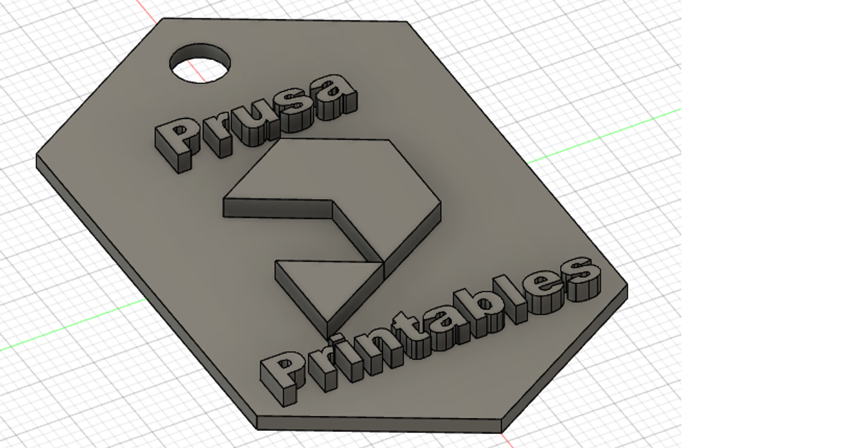 Prusa Printables Keychain by BluCheese | Download free STL model ...