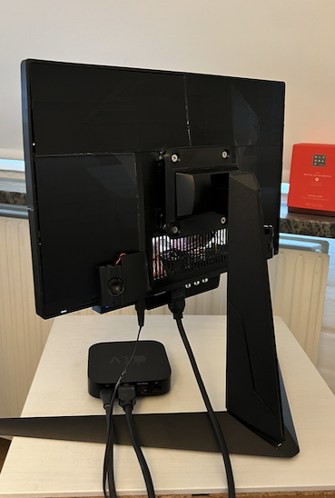 MSI G271 monitor feet/stand 75mm vesa adapter by kilinccagatay ...