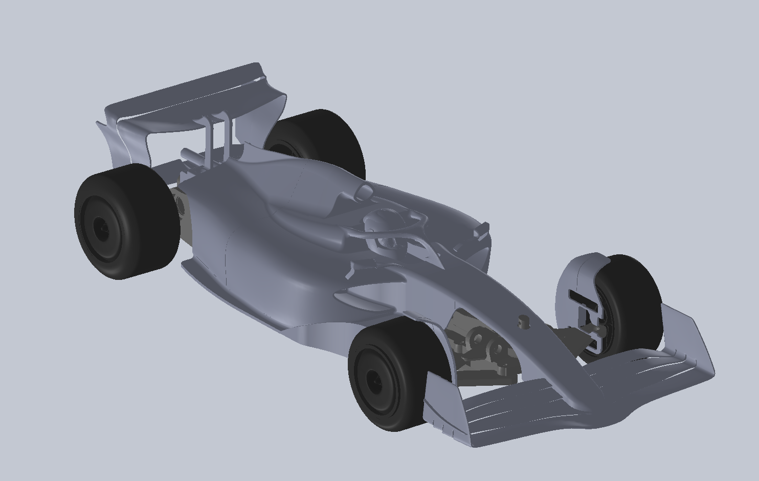 RC F1: HPD EVO Optional F1 2022 Body Wide Flat ESC Standard Orientation ...