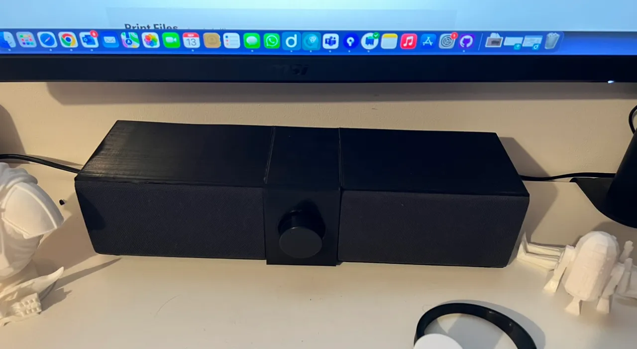 Desktop soundbar from salvaged items by kilinccagatay | Download free ...