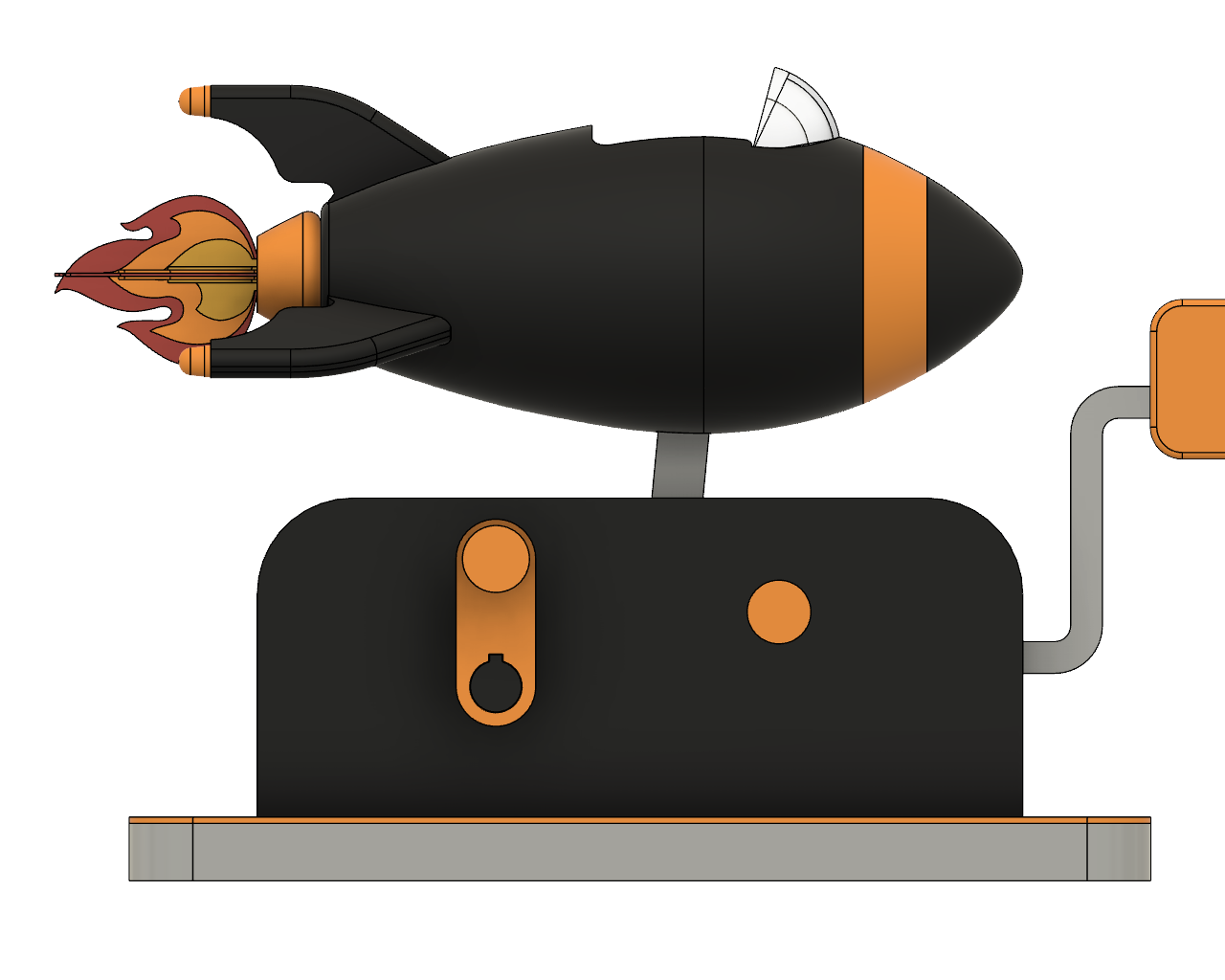 PRUSA Research Rocket von Jeanre | Kostenloses STL-Modell herunterladen ...