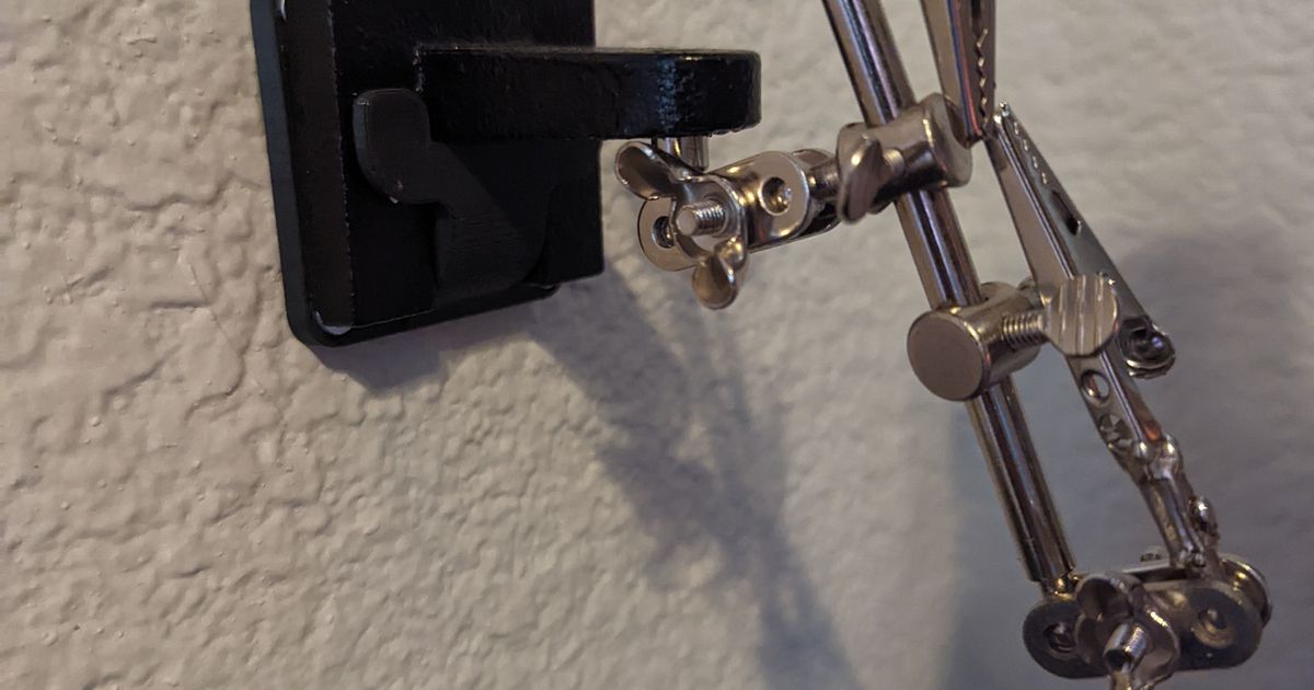 Helping hands holder by Ron Freeto | Download free STL model ...