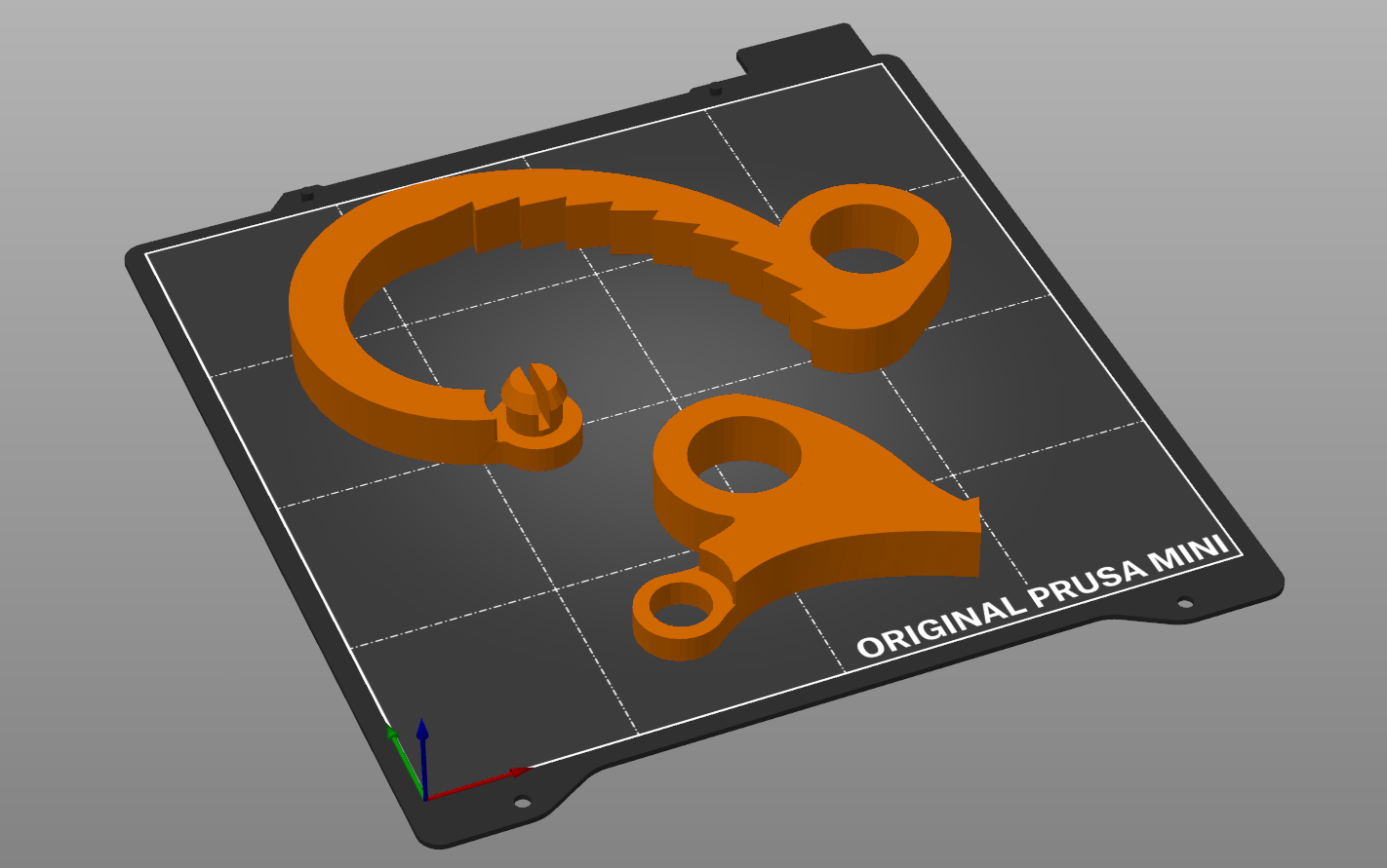 Cable Clamp Mod (Increased Grip) by PrintyKitty | Download free STL ...