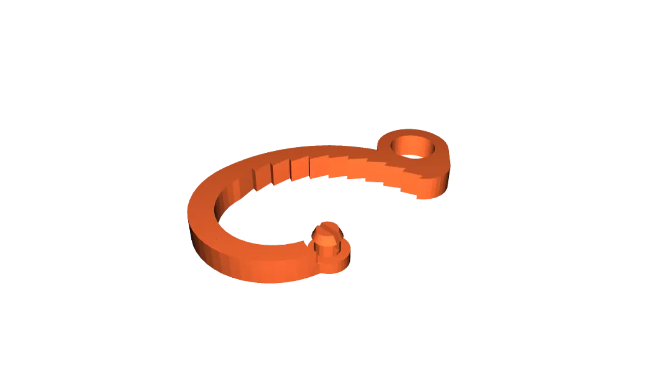 Cable Clamp Mod (Increased Grip) by PrintyKitty | Download free STL ...