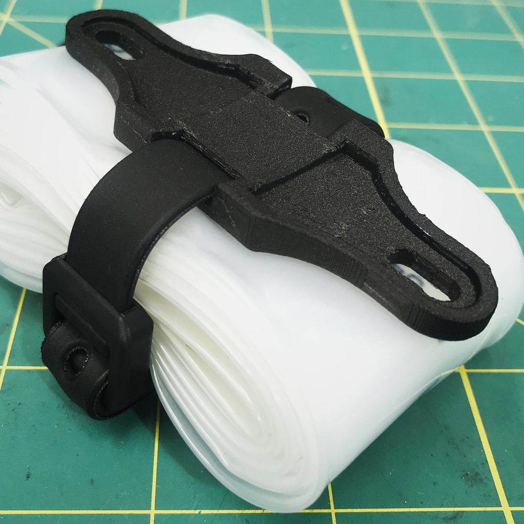 Nano Bracket - Bike Tube Strap Bracket by brianpark | Download free STL ...