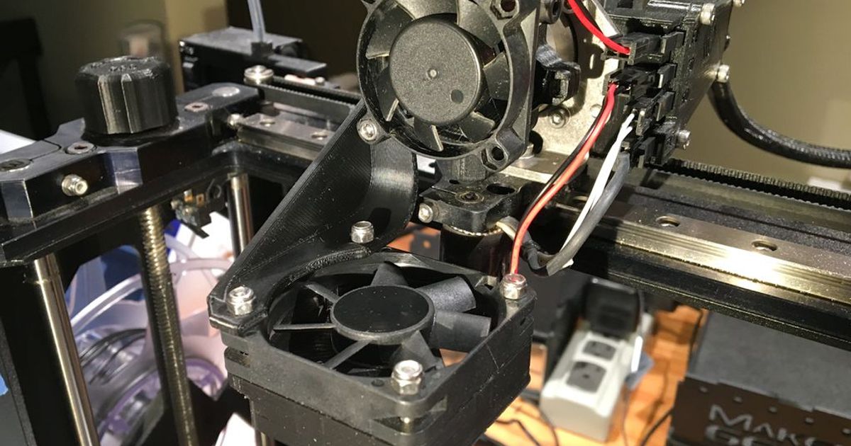 Makergear M3 Cooler to M2 Conversion by sthone | Download free STL ...