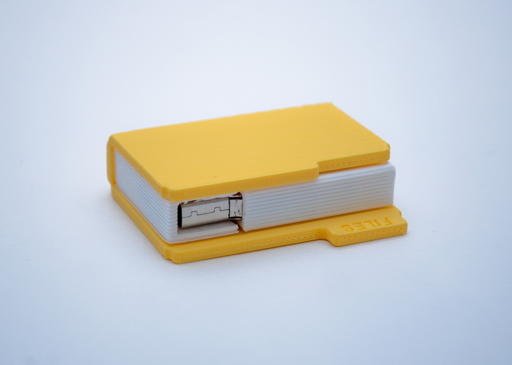 File Folder USB Drive by sthone | Download free STL model | Printables.com