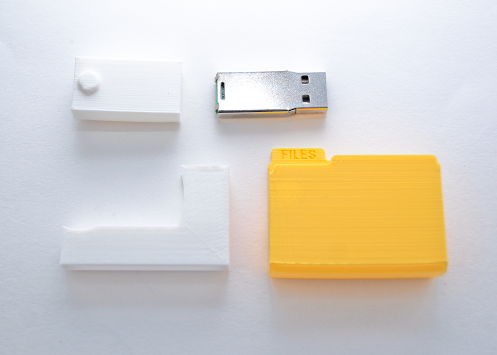 File Folder USB Drive by sthone | Download free STL model | Printables.com
