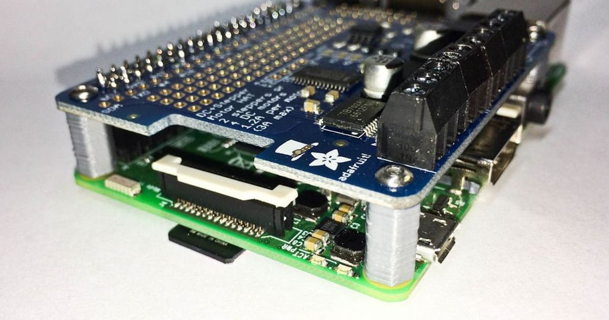 Raspberry Pi Stand offs von sthone | Kostenloses STL-Modell ...