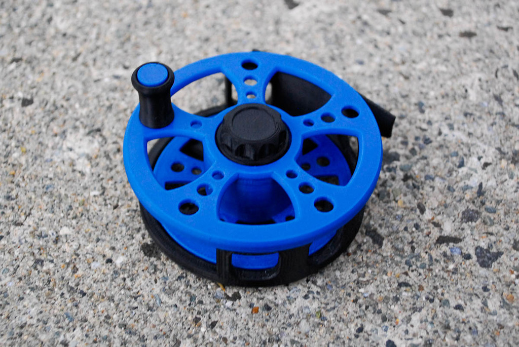 Fly Fishing Reel by sthone | Download free STL model | Printables.com