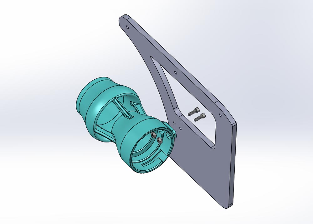 ROV Kort Nozzle for Bilge Pump Thruster w/Integrated Mount. by sthone ...