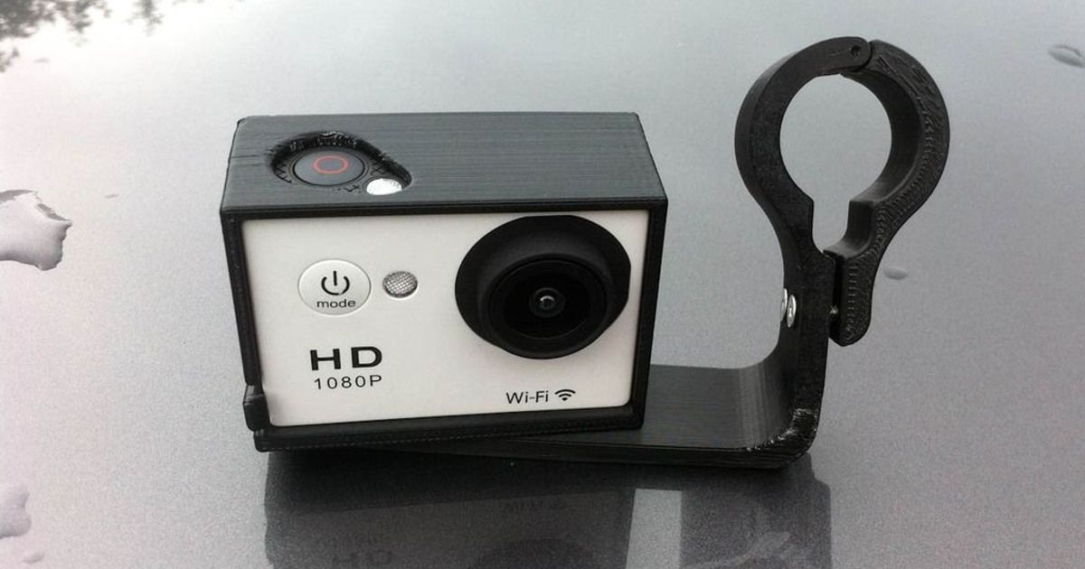 Toyota Tacoma Dash Camera Mount (SJ4000/GoPro) by sthone | Download ...