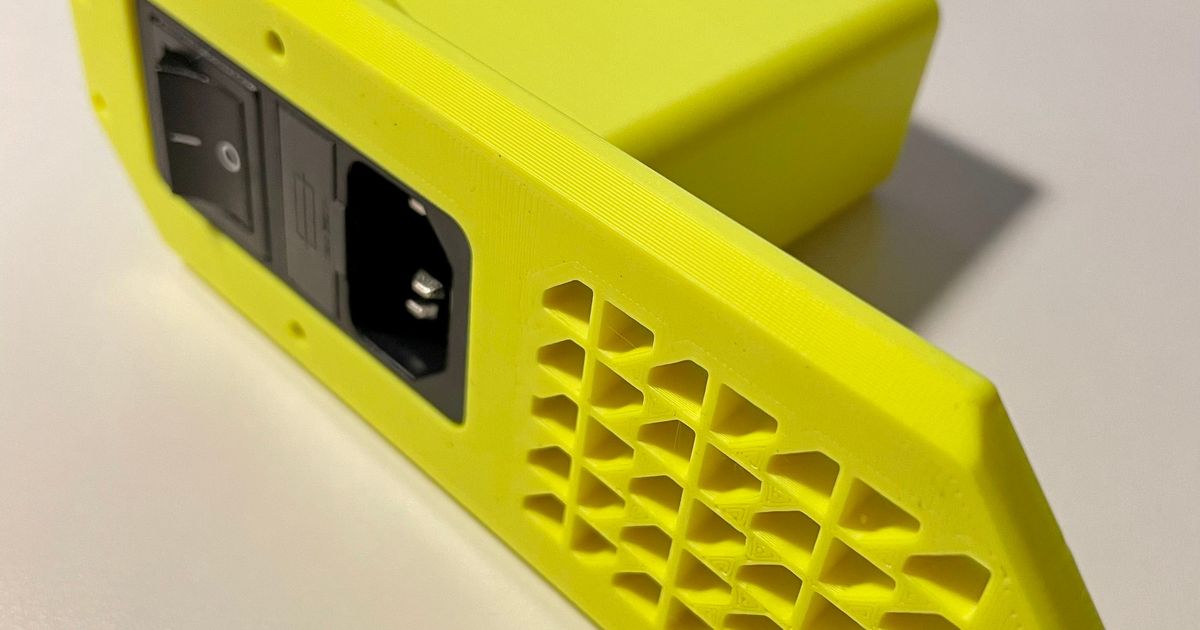 RatRig VCore 3 C14 IEC Socket mounting plate for Schaffner FN 284 ...