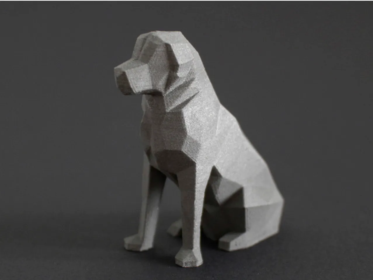 Low Poly Golden Retriever - Beto by Agustin Arroyo | Download free STL ...