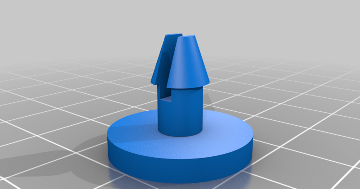 Wader push clip replacement by xanatorium | Download free STL model ...