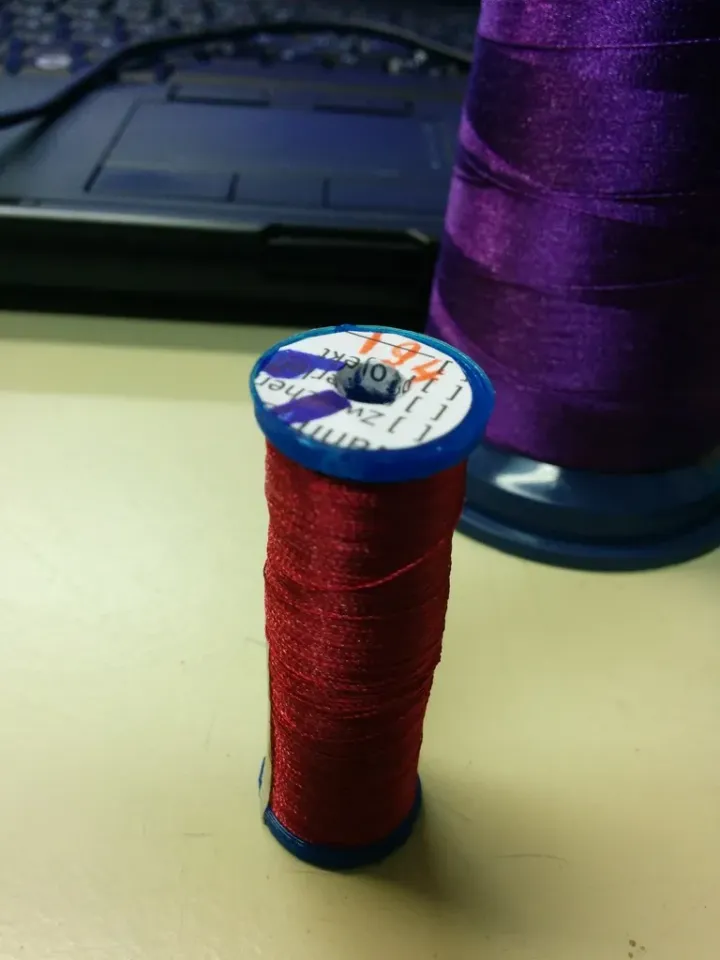 Thread Spool with Clamp for Sewing Machine by zeus | Download free STL ...