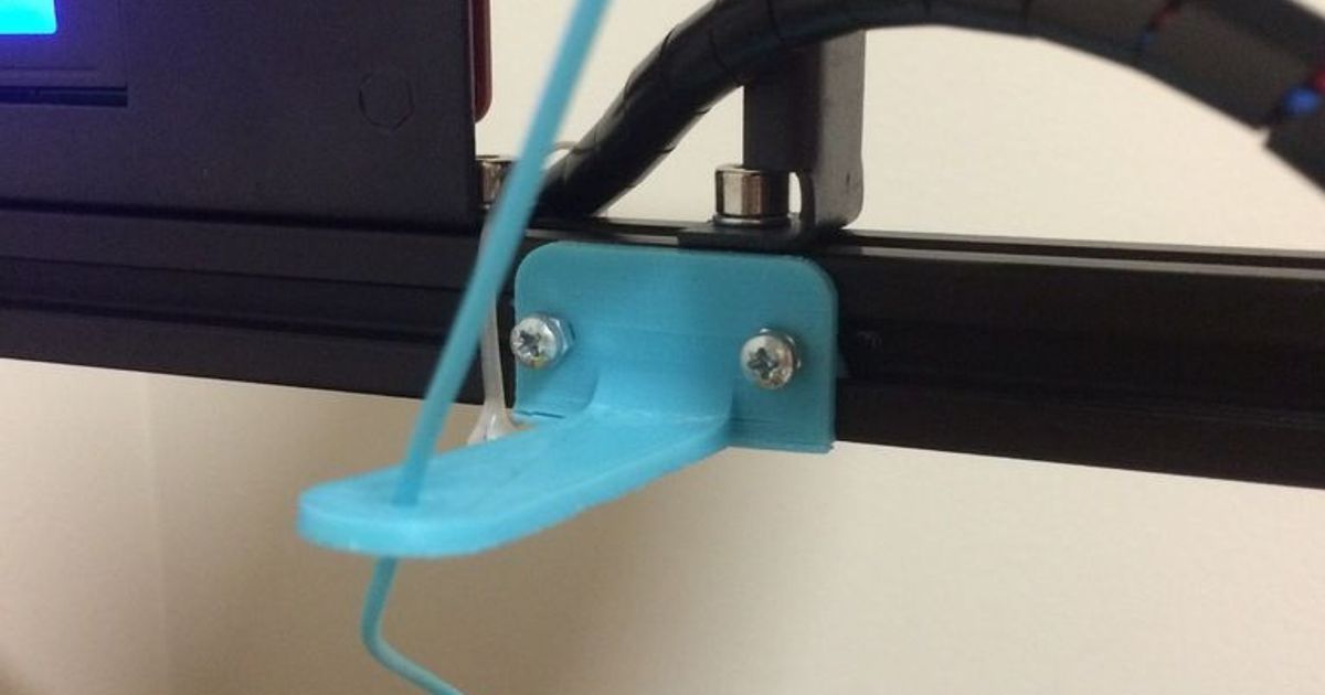 Basic spoolguide for 2020 aluminum frame by Kverb | Download free STL ...