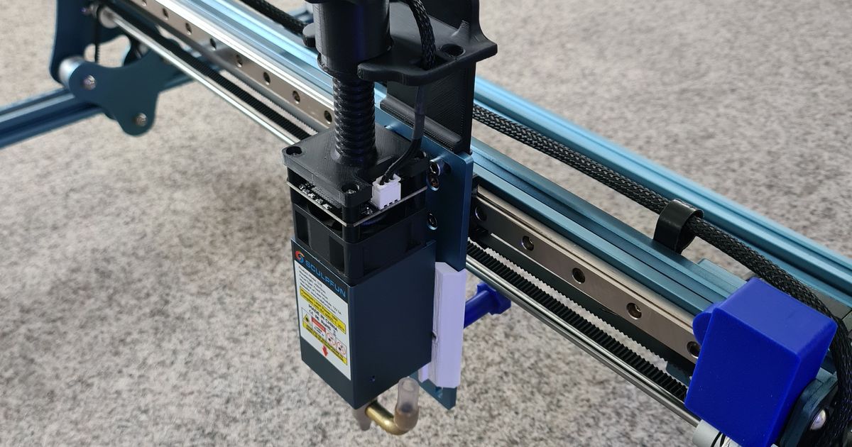 Sculpfun Laser Z-axis lift holder S9 to S10 von Kinetik | Kostenloses ...