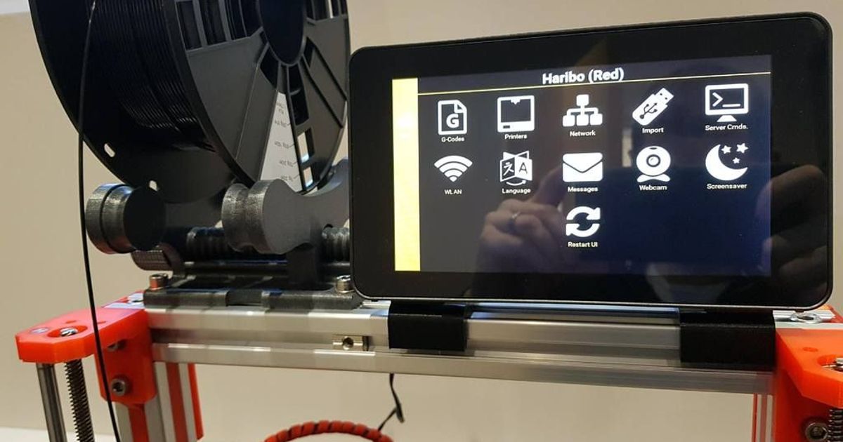 Raspberry Pi Official 7" Screen Case Brackets for 2020/2040/3030 ...