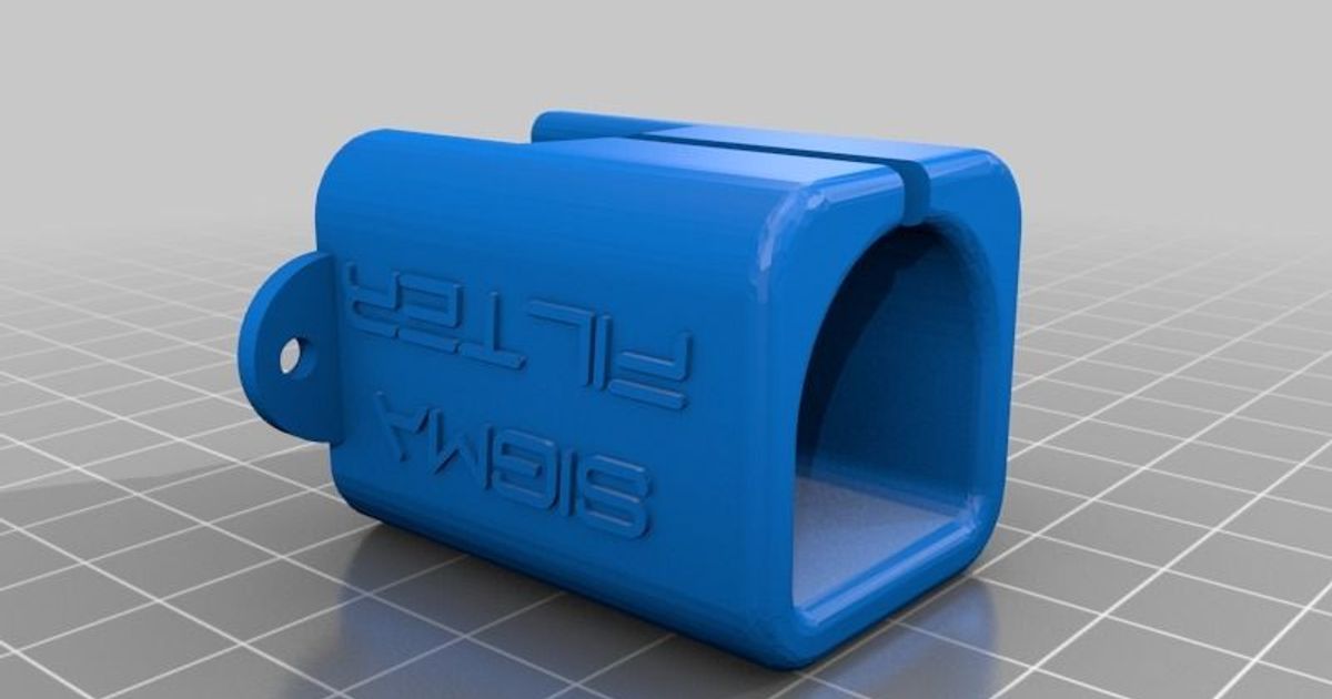Sigma Filament Cleaner (screw fit) by Aero3D | Download free STL model ...